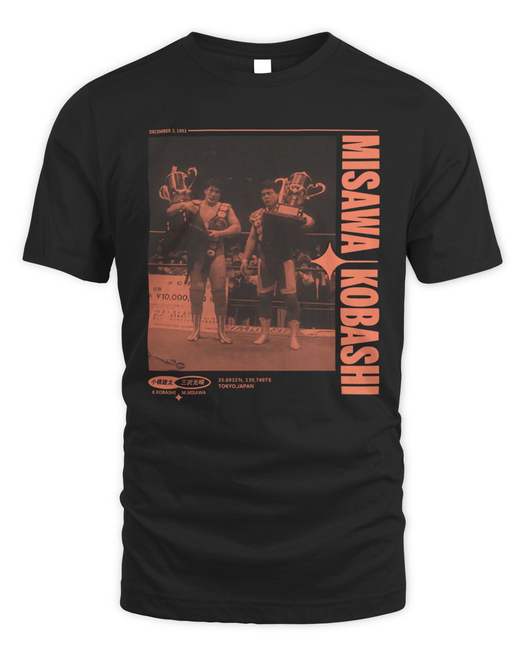 Splx Apparel Official Kobashi Misawa Tag-team Shirt | Muffiz