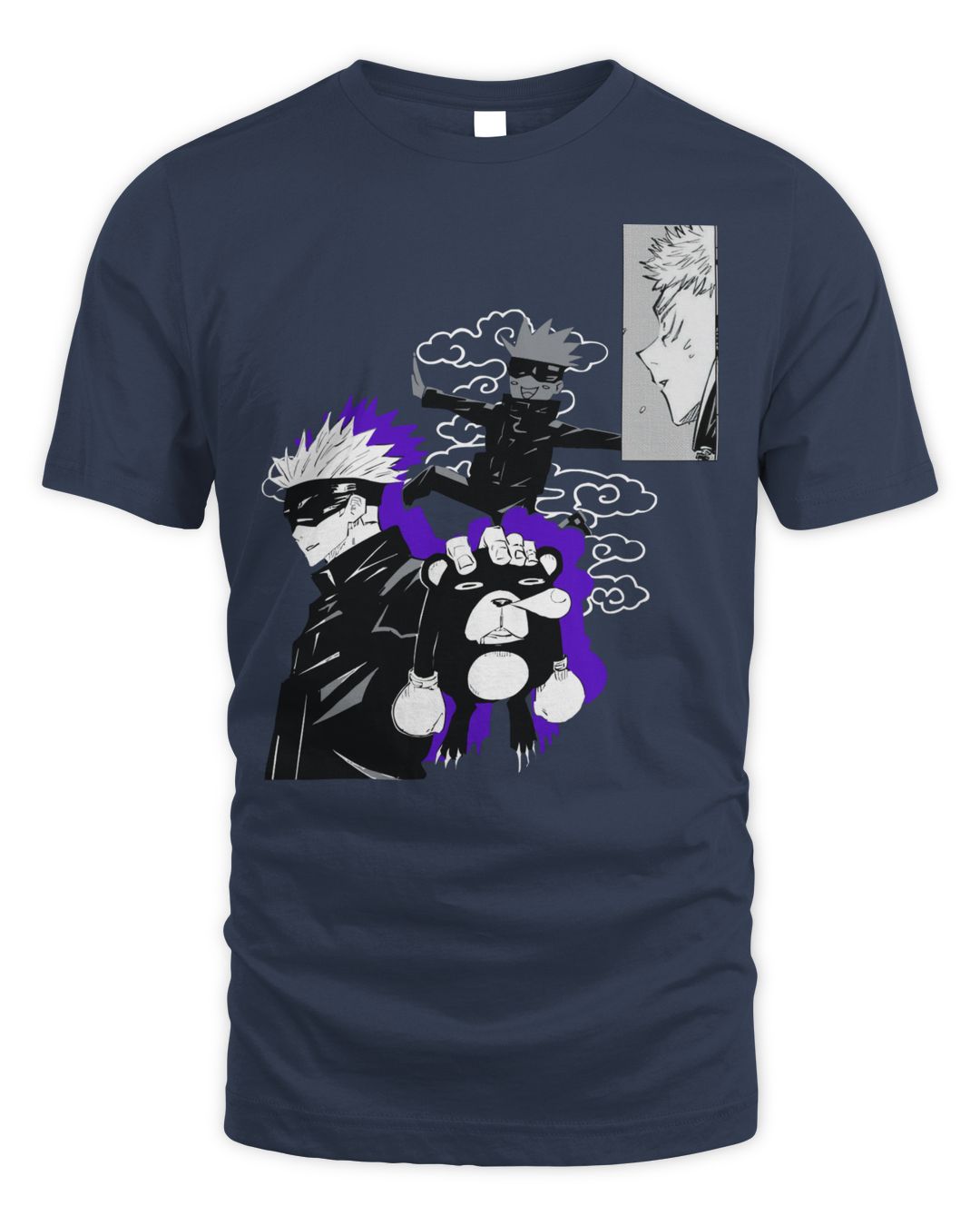 Nyusekai Clothing Satoru Gojo Bear - Jujutsu Kaisen Shirt